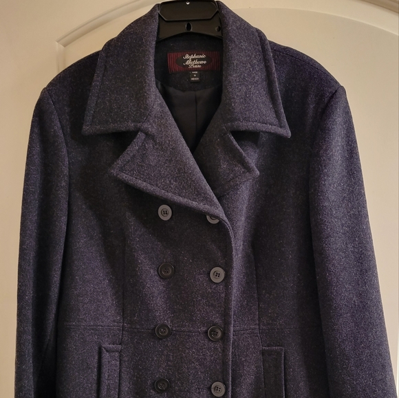 Stephanie Mathews | Jackets & Coats | Stephanie Mathews Charcoal ...